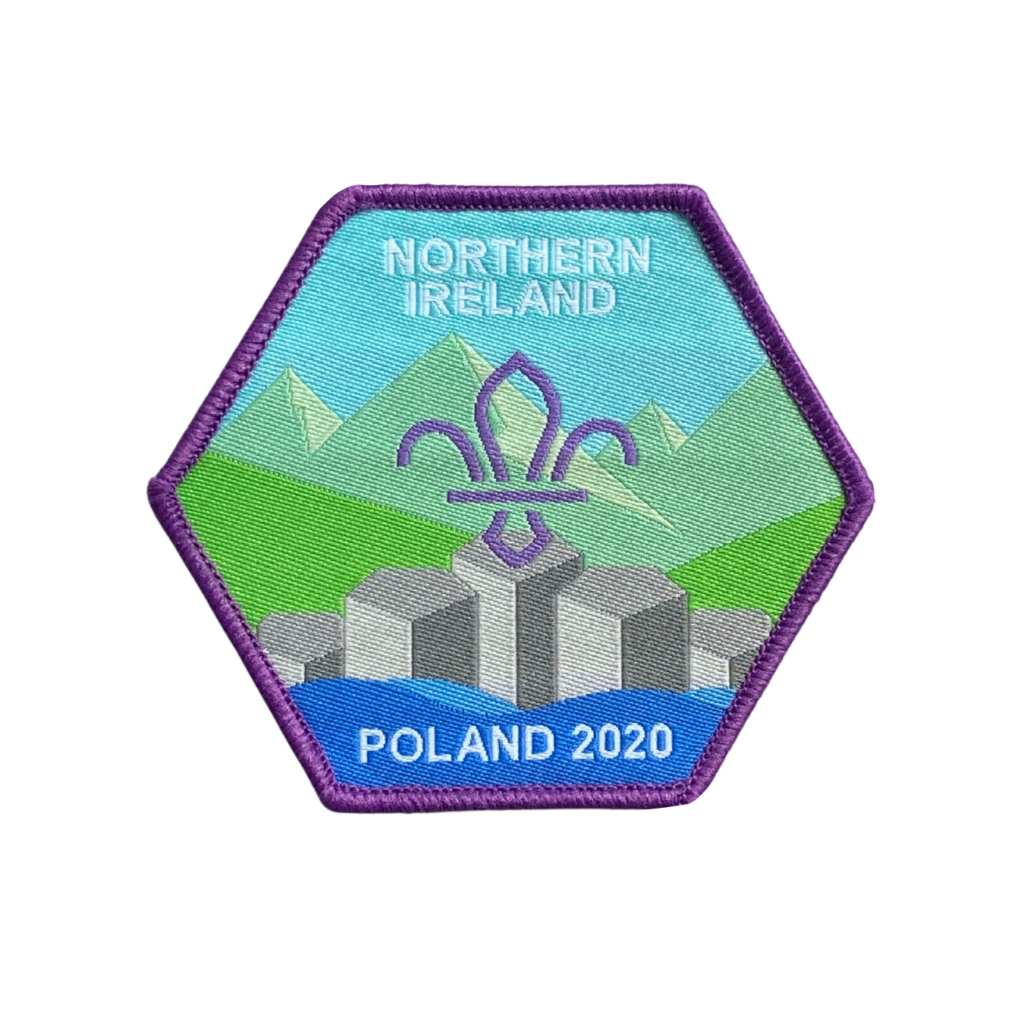 NI Eurojam Poland 2020 Badge | Scouts NI