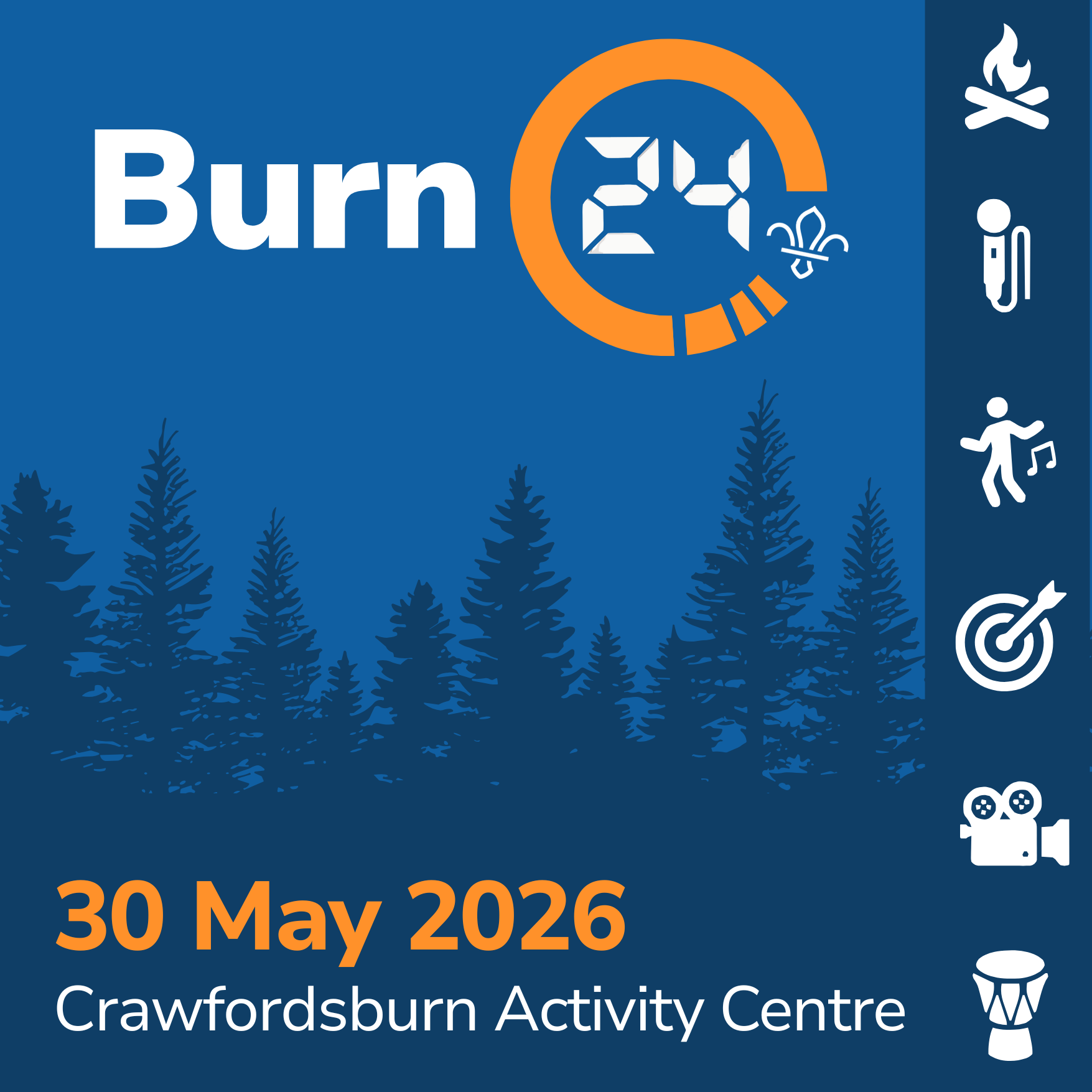 Burn 24 Save the Date | Scouts NI